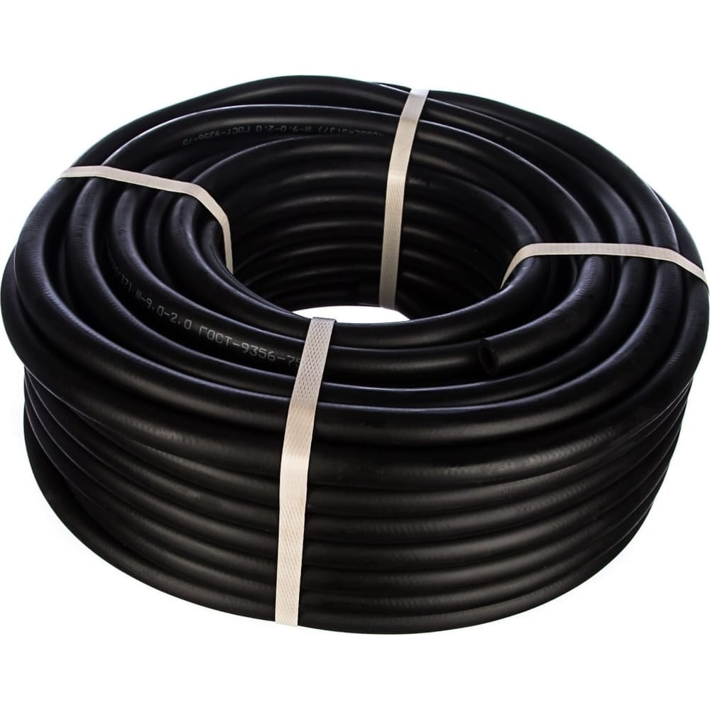 Рукав кислородный 9мм III-кл. черный А-Э 50м BlackWeld 111315-1