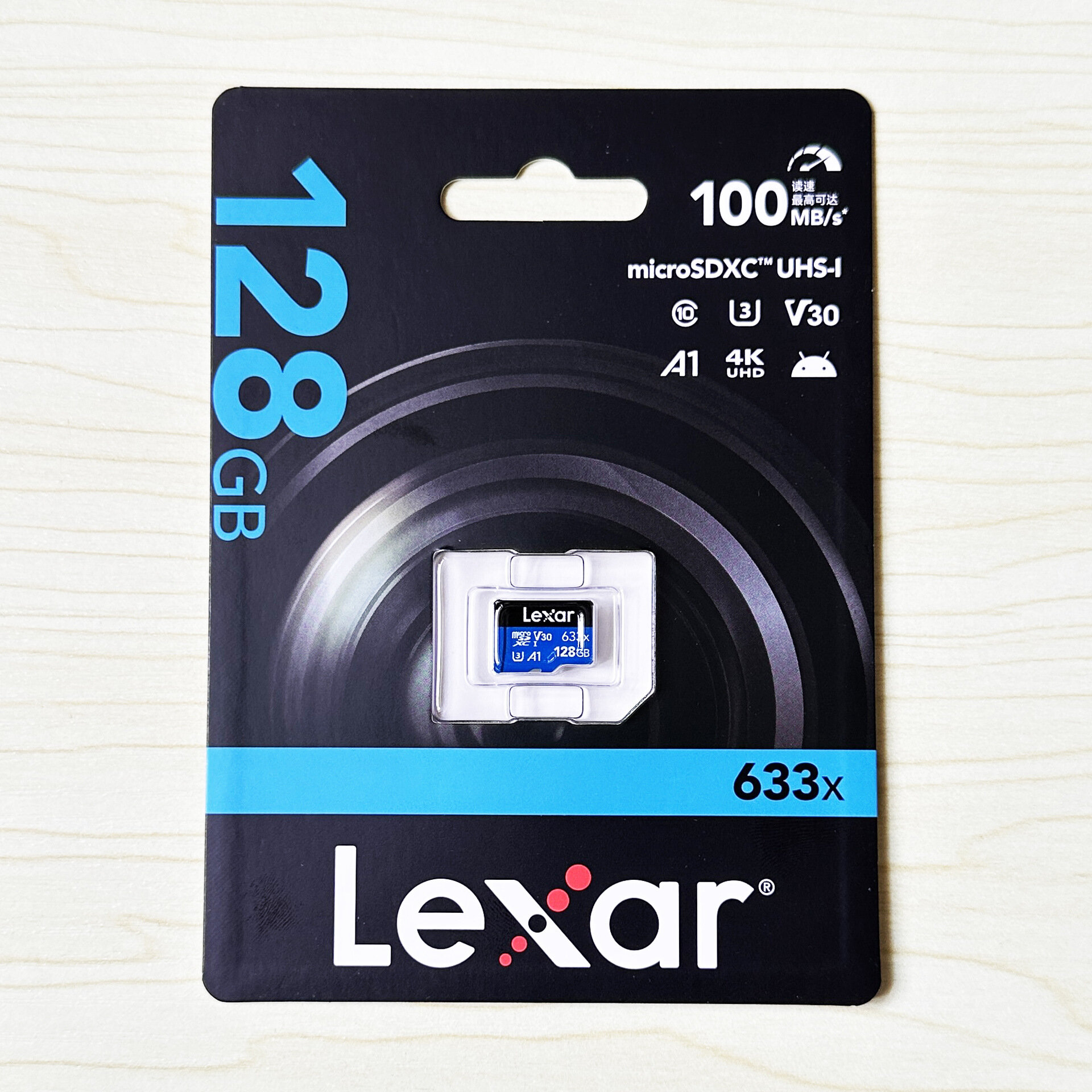 Lexar TF633X 64GB U3 Высокоскоростная карта MicroSD с защитным чехлом для игровых консолей
