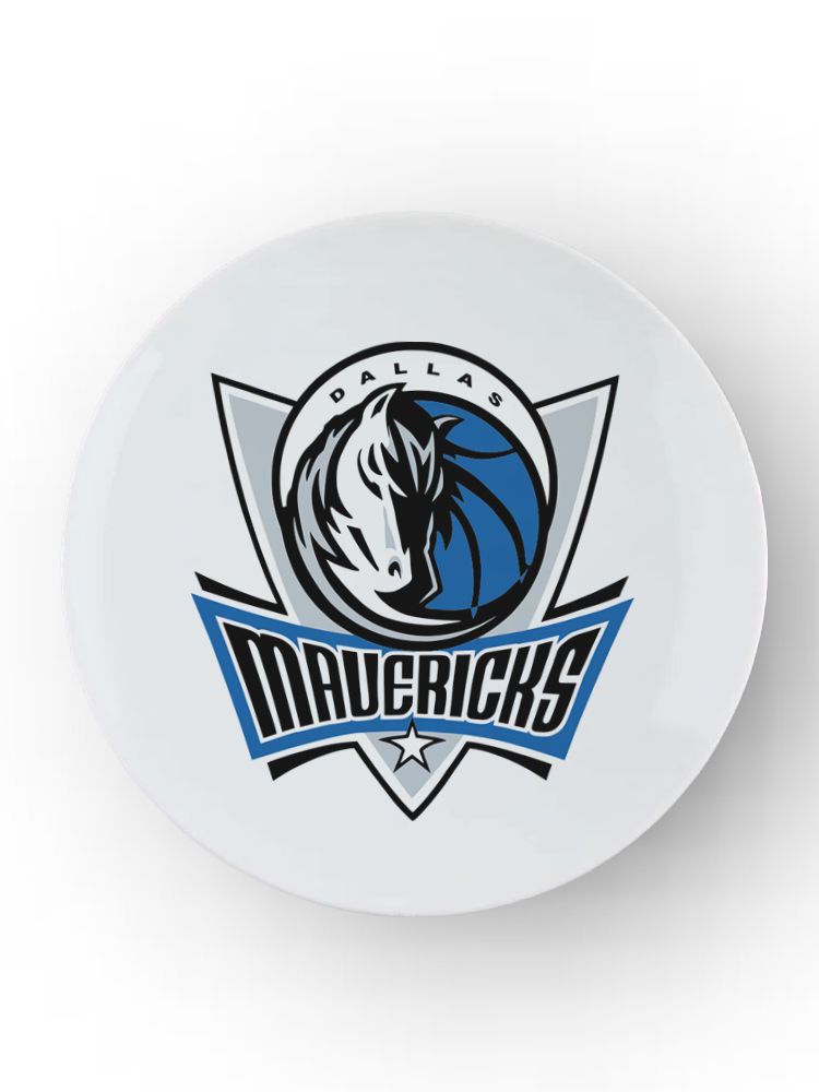 Тарелка баскетбольный клуб НБА Dallas Mavericks - Даллас Маверикс