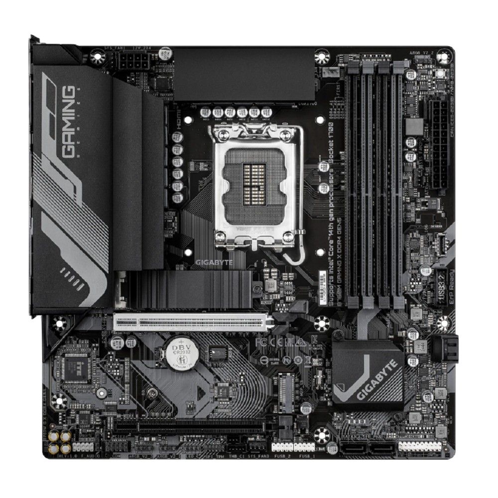 GigaByte Материнская плата B760M GAMING X GEN5 DDR4 LGA 1700 4хDDR IV 2хM.2
