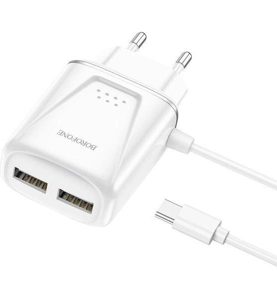 Сетевое зарядное устройство Borofone BA50ABKI
