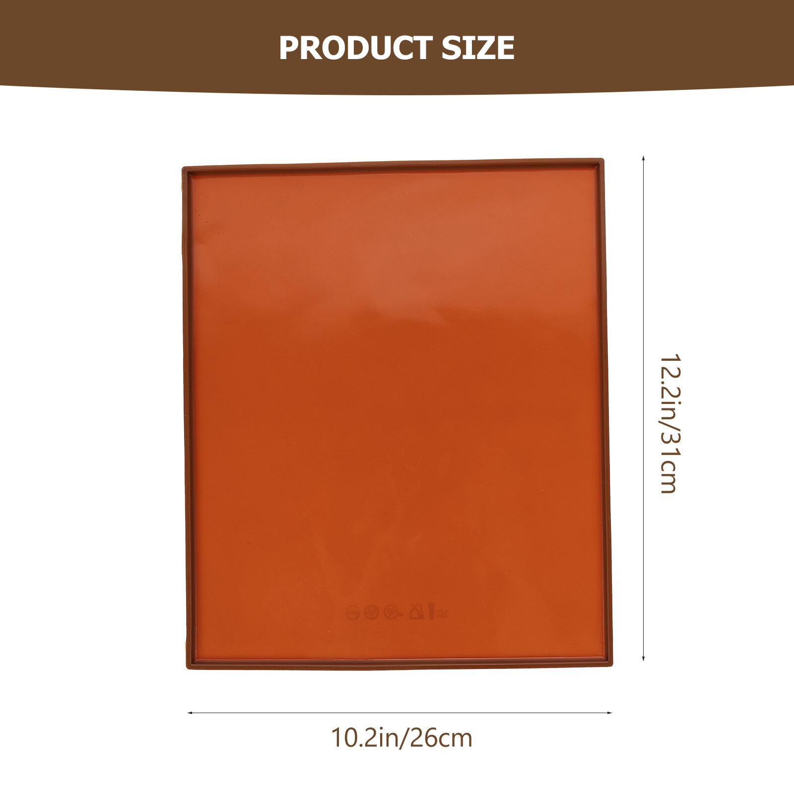 Silicone Baking Mat 2Pcs Многофункциональный Коврик Для Выпекания Противень 31X26X0 9Cm