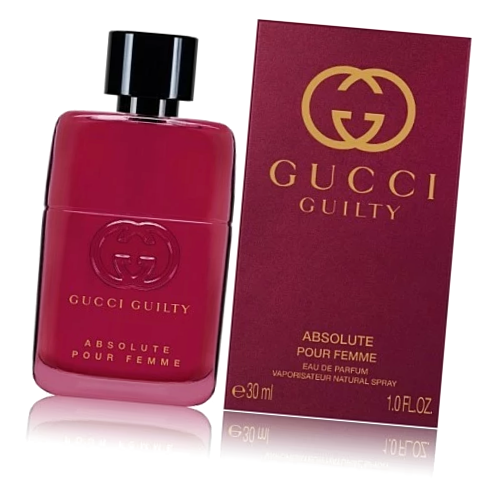 Gucci Guilty Absolute Pour Femme духи 30 мл женщинам - Гуччи Гилти Абсолют Фемме красные