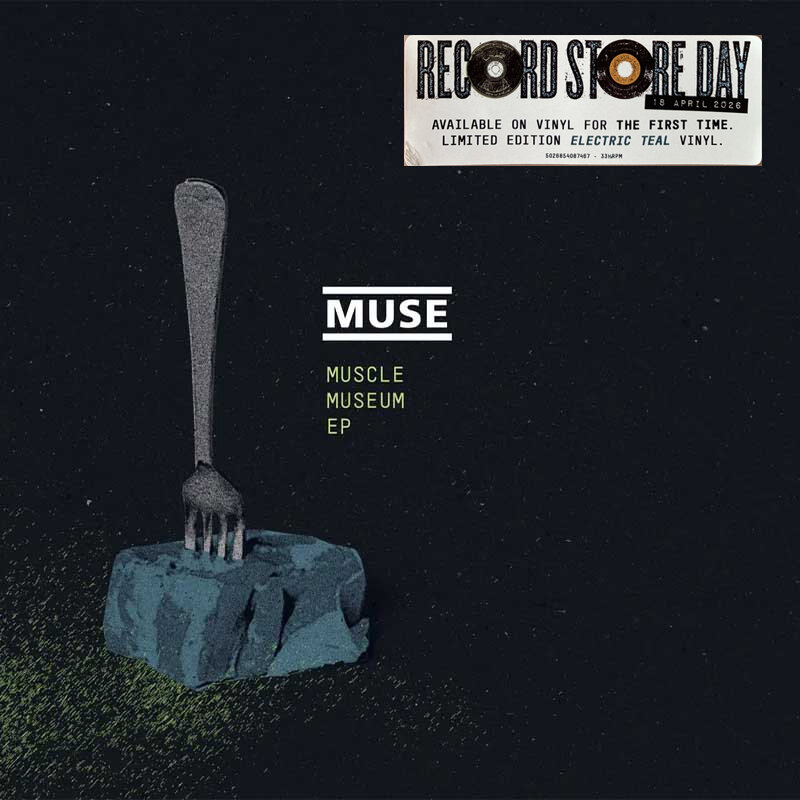 Виниловая пластинка Muse - "Muscle Museum EP [Translucent Electric Teal Vinyl]" (Warner Records)