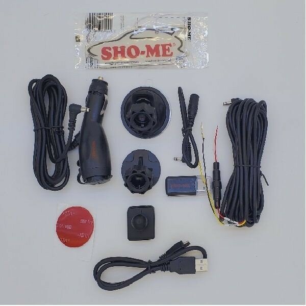 Видеорегистратор с радар-детектором c WiFi Sho-Me Combo Vision Pro, GPS, матрица SONY, 4К:3840*2160, 140°, встроено 32Gb