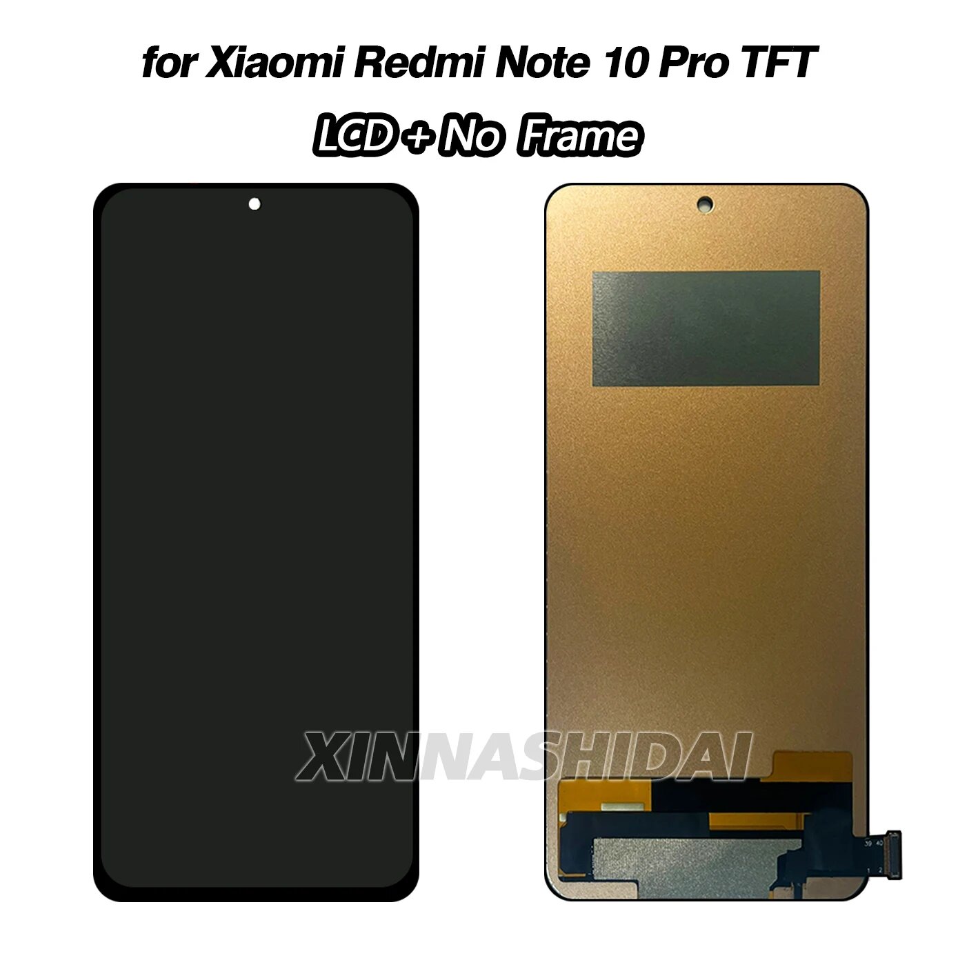 6,7-дюймовый TFT LCD Экран Для Xiaomi Redmi Note 10 Pro 4G, Емкостный Сенсорный Дисплей, Запасная Часть Для Redmi Note 10 Pro