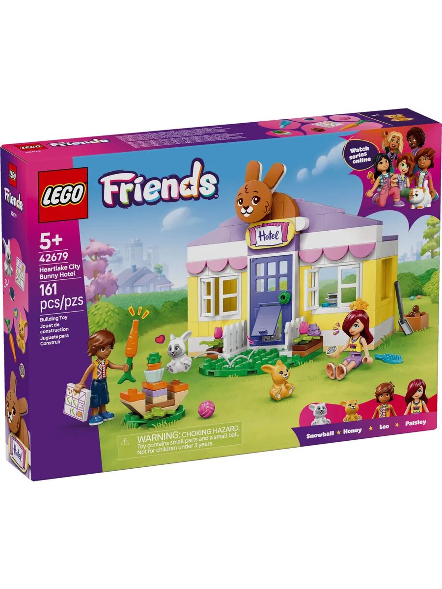 Конструктор LEGO Friends 42679 Кроличий отель в Хартлейк-Сити