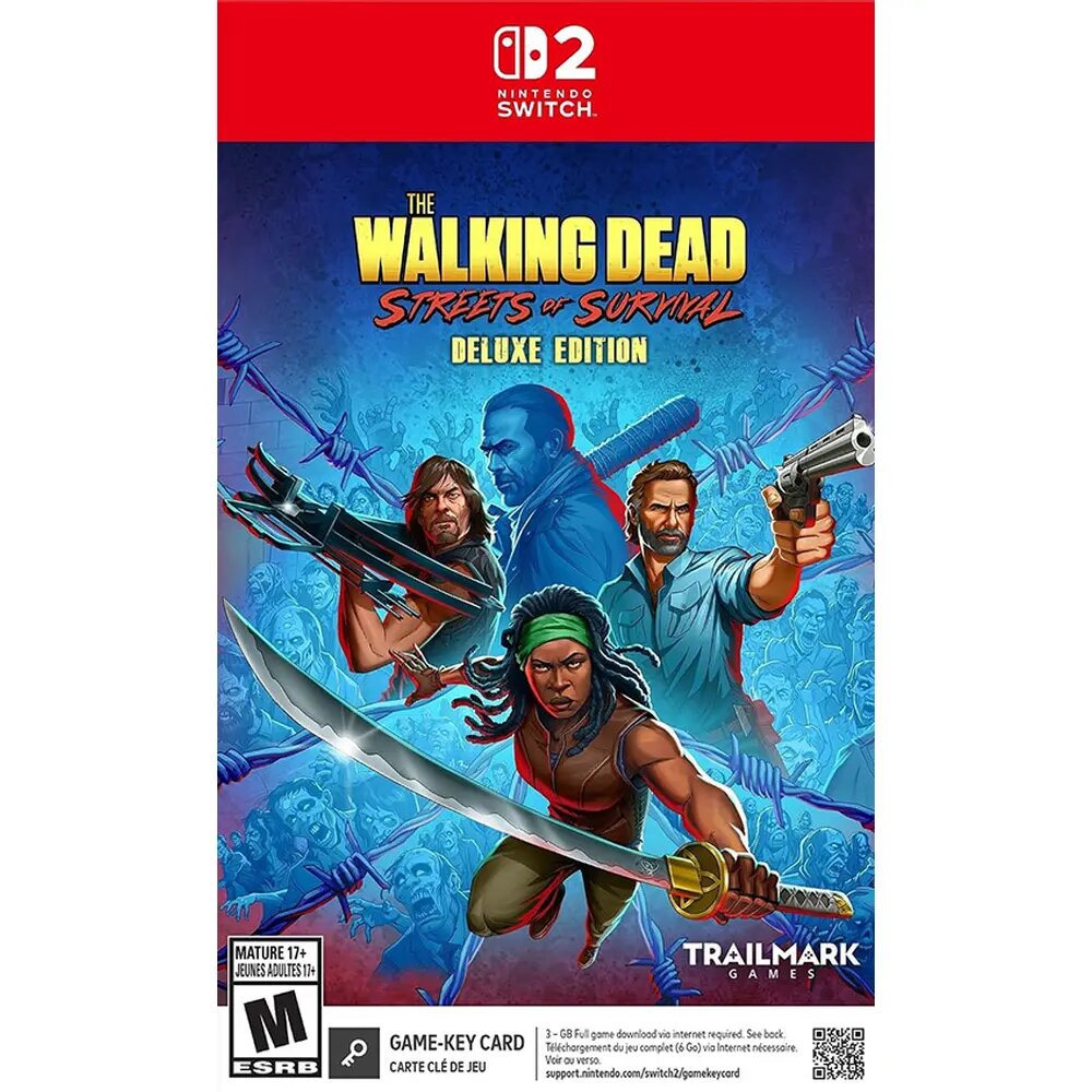 Игра The Walking Dead: Streets of Survival Deluxe Edition (Nintendo Switch 2) Odaclick Game Studio Картридж 16+