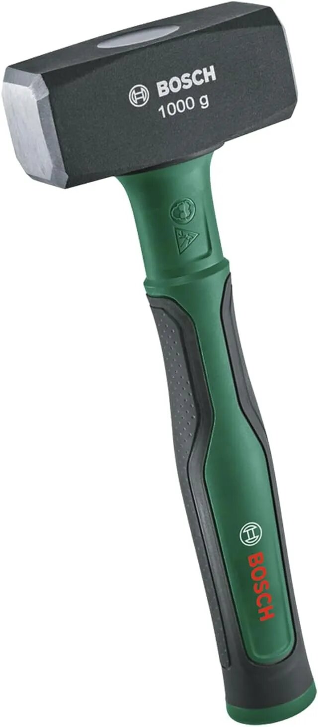Bosch Кувалда 1000 г с фиберглассовой рукояткой, Для процесса дробления, 1600A02ZA4