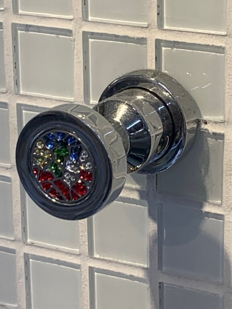 Крючок WINDISCH GAUDI ROUND 86409CRS хром/swarovski 30x50