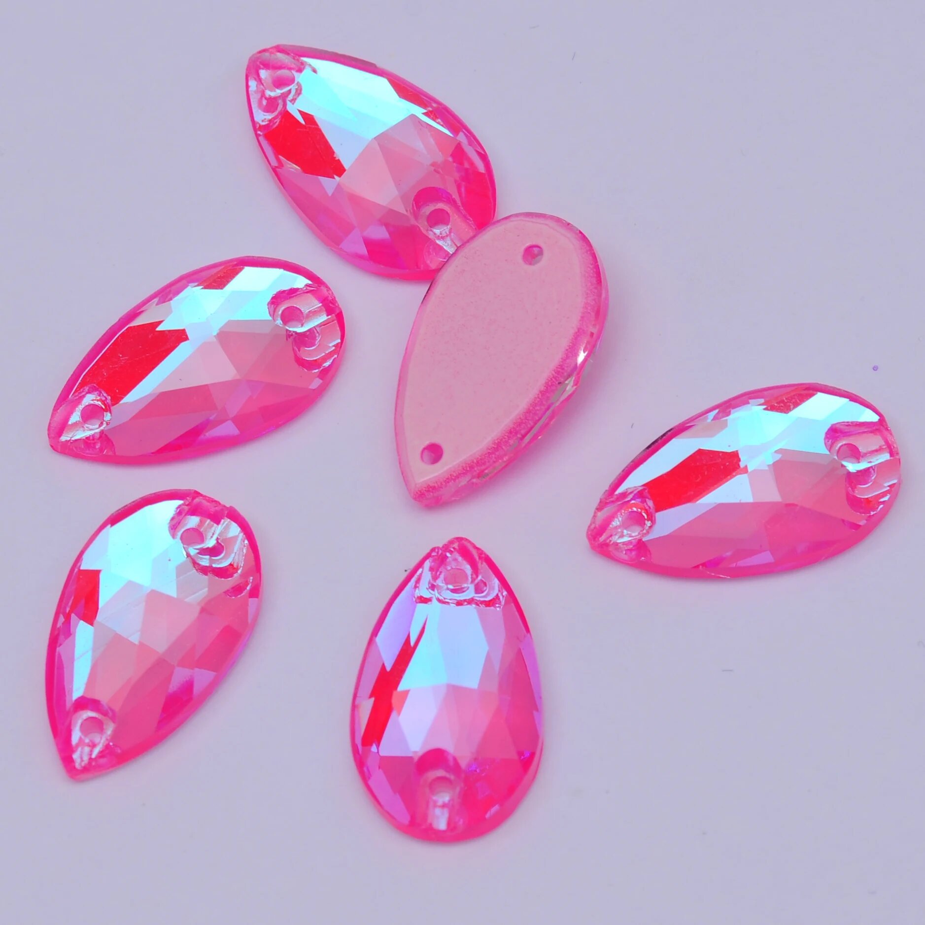 Стразы розовые Pink DeLite K9 для рукоделия