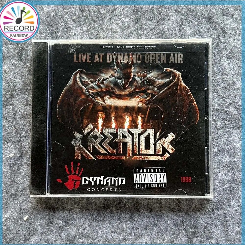 CD Kreator Live At Dynamo Open Air 1998 CD 1Z09496 новый, в оригинальной упаковке