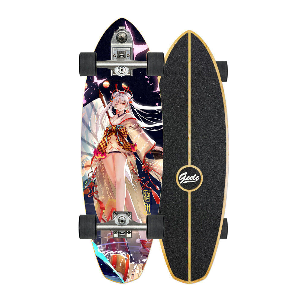 Geele Carver Yow Land Surfboard — профессиональная тренировочная доска-симулятор для взрослых мужчин и женщин, V7, 32 дюйма