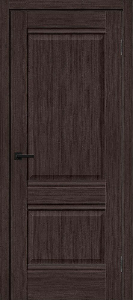 BRAVO Межкомнатная дверь 200*90, Прима-2, Wenge Melinga , Эко Шпон 200*90 Wenge Melinga