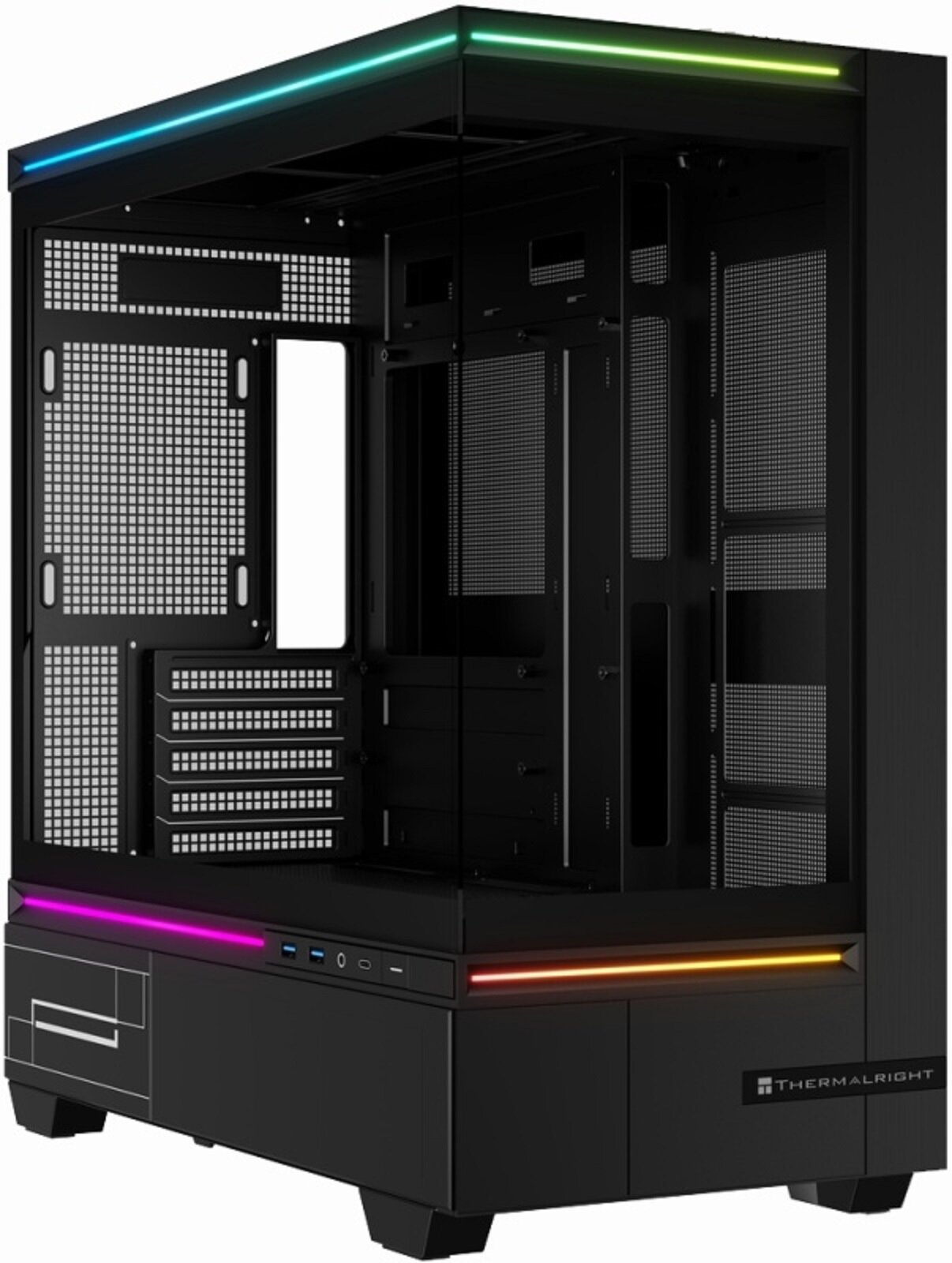 Корпус Thermalright M10 / Black / TG / USB TYPE-C / mATX / TRTLM10B