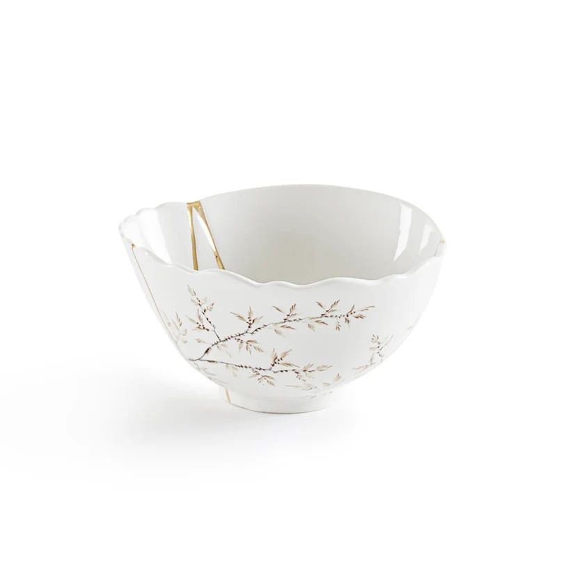 Пиала Seletti (Италия), серия Kintsugi, 11х6 см
