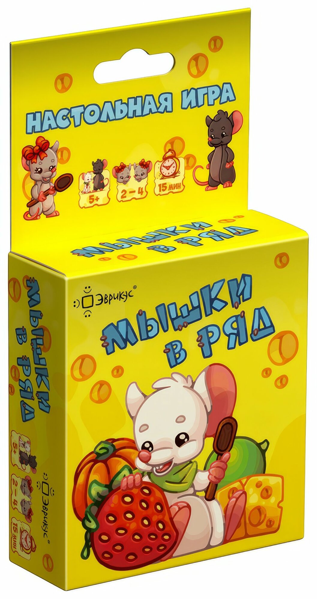 Игра настольная Эврикус Мышки в ряд BG-12024