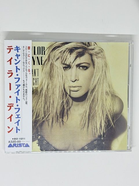 Музыкальный диск Taylor Dayne-Can't Fight Fate (CD, JAPAN) '89 MINT+OBI