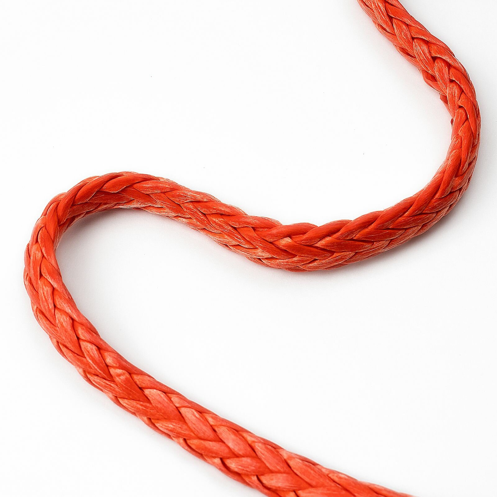 Трос синтетический UHMW PE Cross-Cord R12 (SailMaster), 8.0 мм/5100 кг, 15 м, оранжевый
