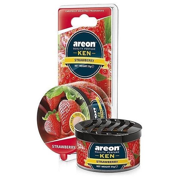 Ароматизатор на панель Areon Gel Ken Blister Strawberry/Клубника