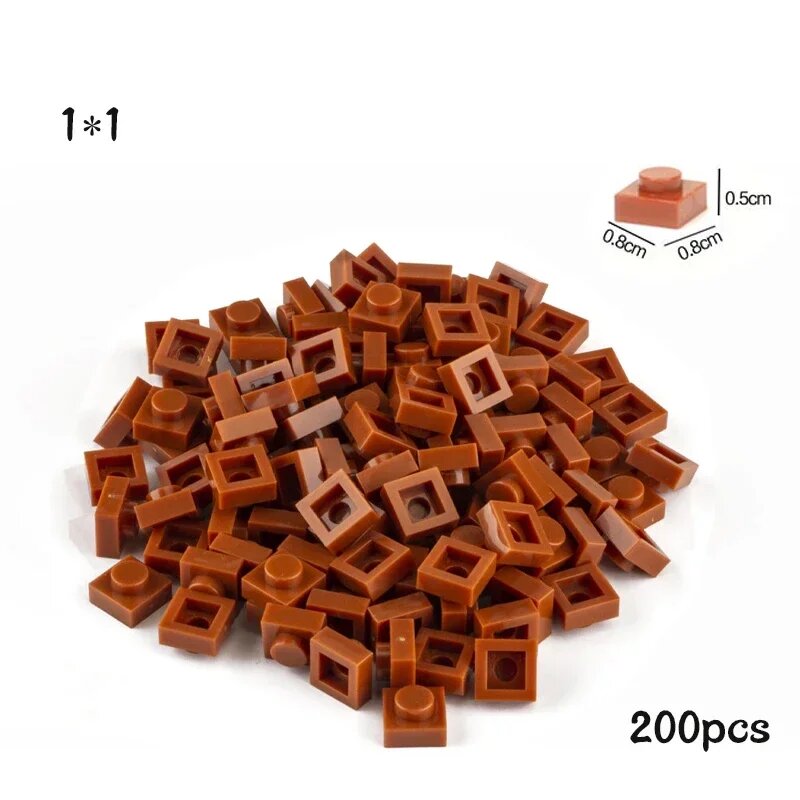 Конструктор VEK блоки 3024 3024-brown