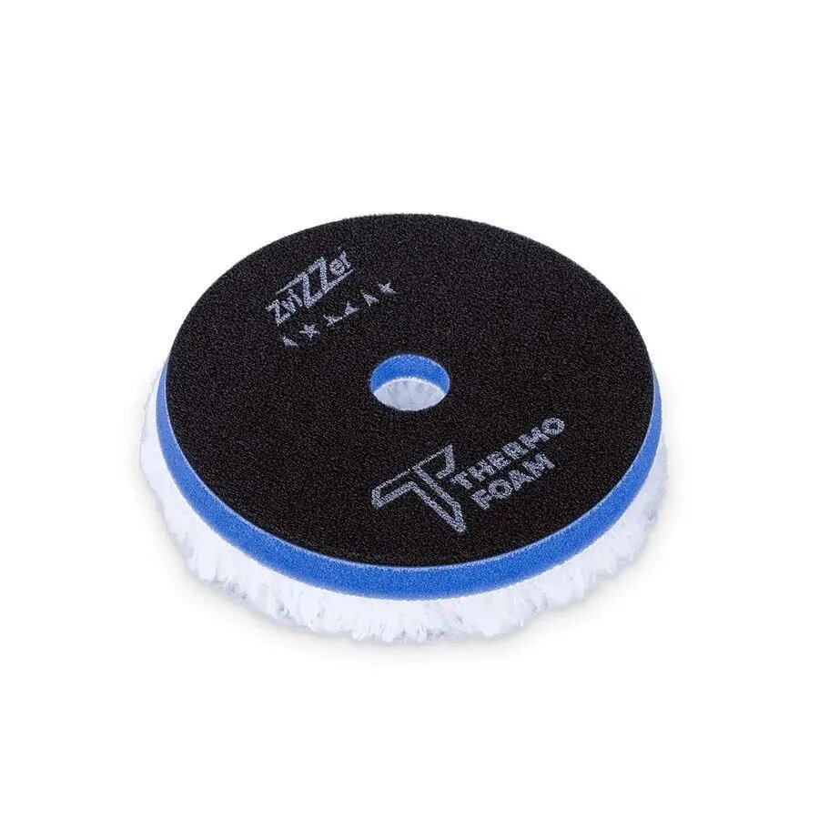 ZviZZer THERMO MICROFIBER 30 мм (DA) - микрофибровый полировальный круг 160/30/150 (Полутвердый) синий