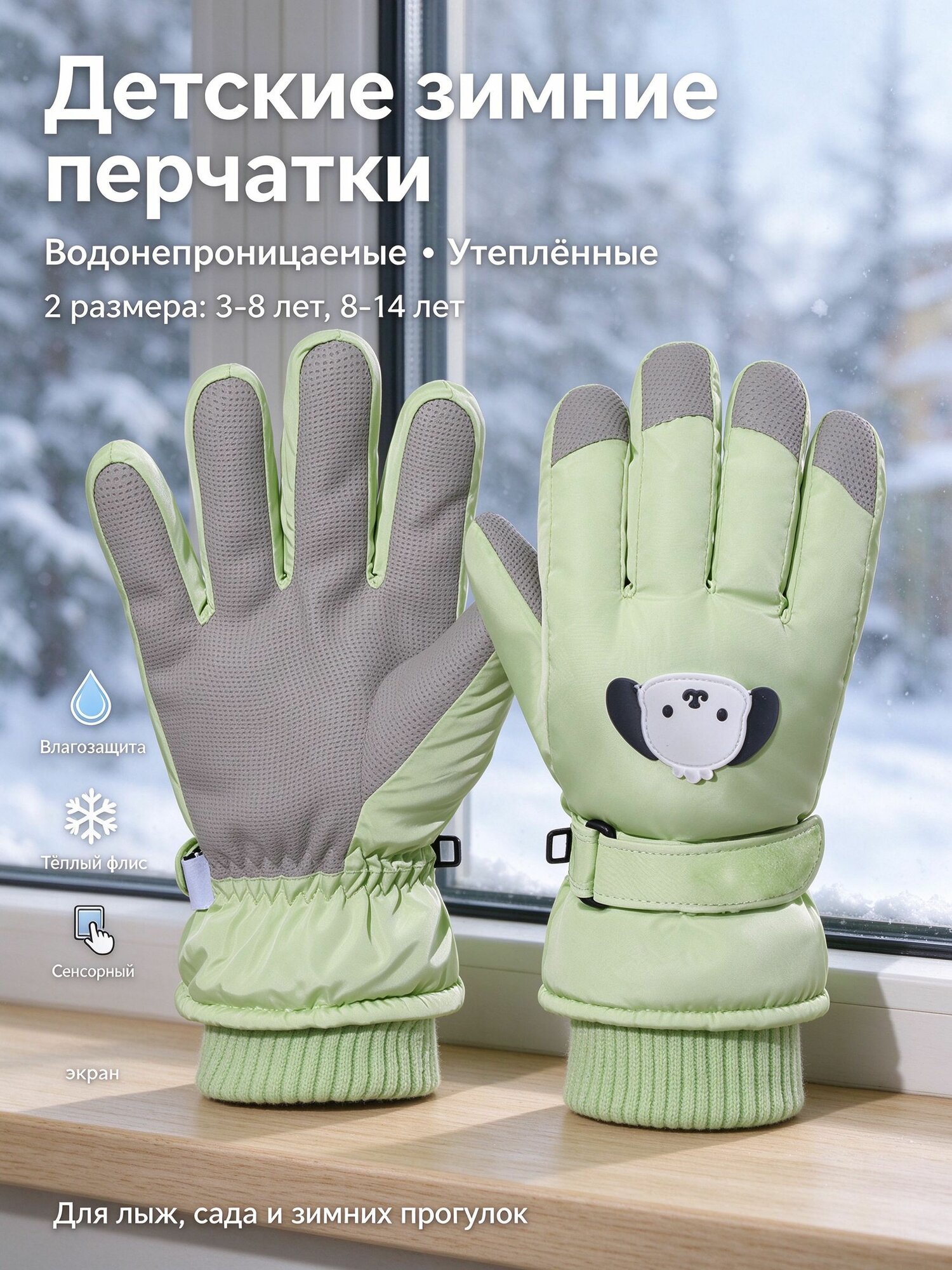 Перчатки для девочек