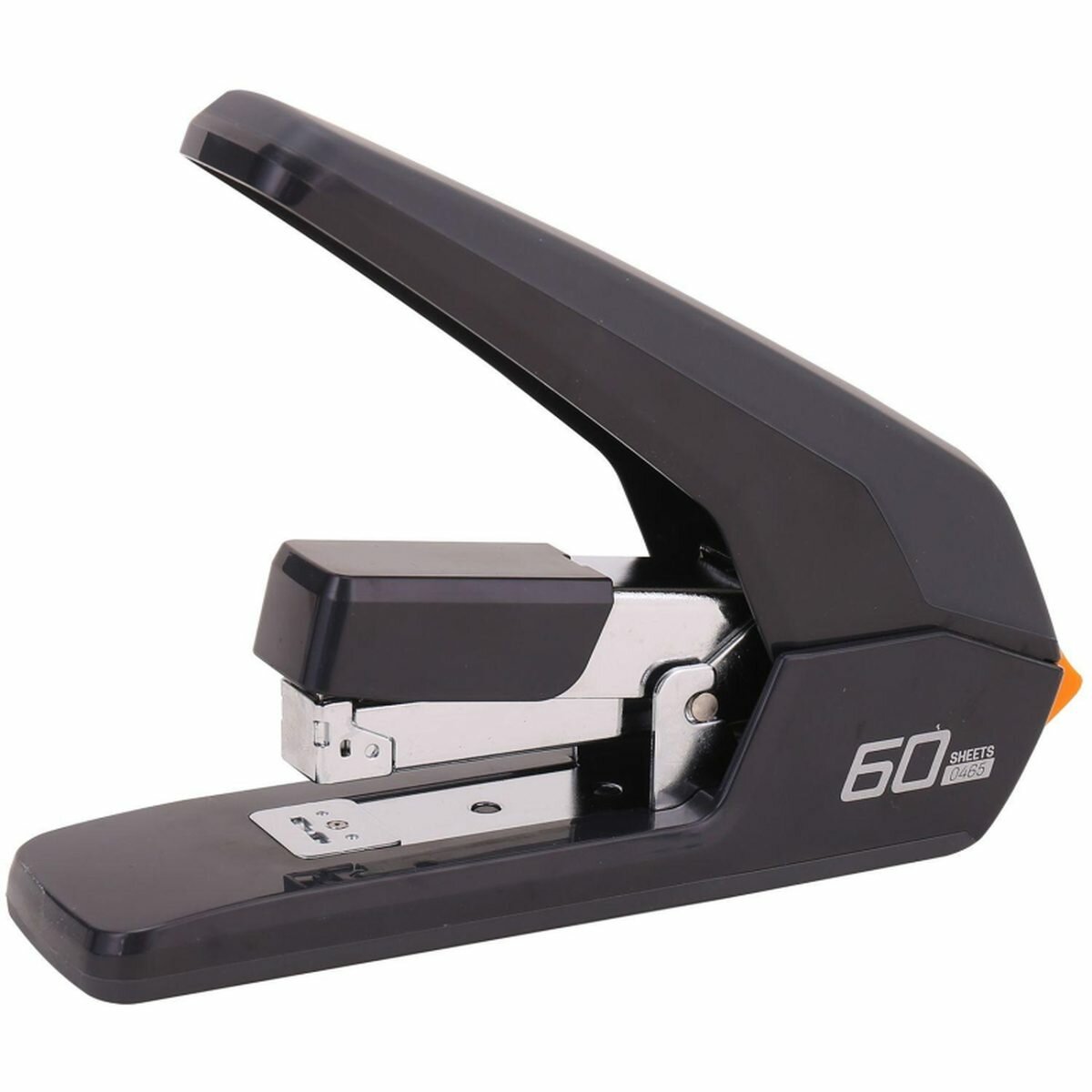 Степлер мощный до 60 листов Deli E0465BLACK Expert, №24/6-23/10, энергосберегающий, черный (1793375)