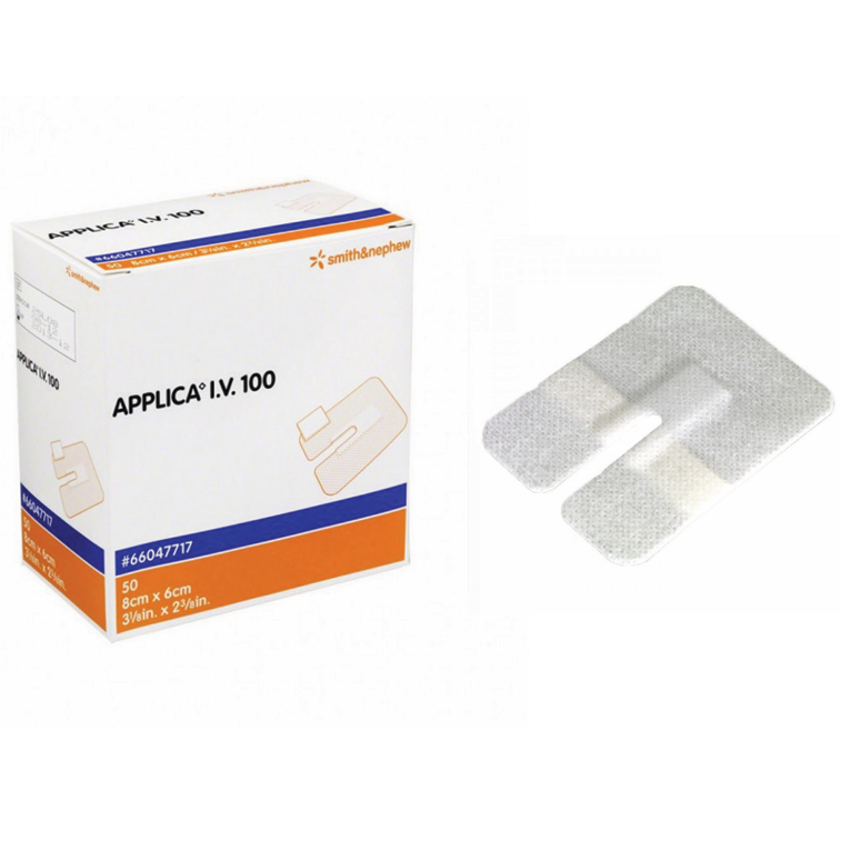 Smith+Nephew APPLICA I. V.100 Повязка для фиксации катетеров 6 х 8 см