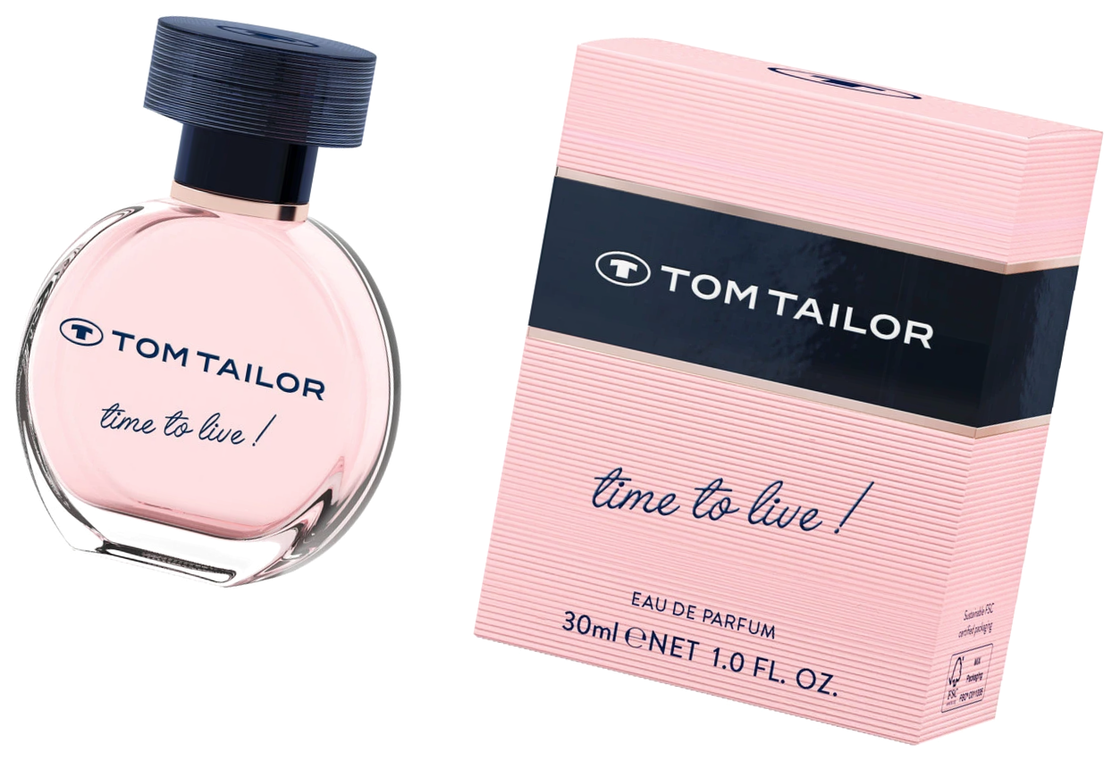 Парфюмерная вода Tom Tailor Time To Live 50 мл - женский аромат Тайм Ту Лив