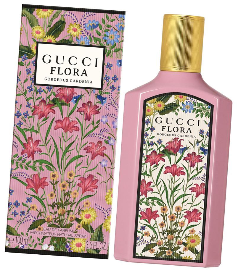 Парфюмерная вода Gucci Flora Gorgeous Gardenia Eau De Parfum пробник 1.5 / Гуччи Флора Гордес Гардения О Де Парфюм мини-версия / Сэмпл