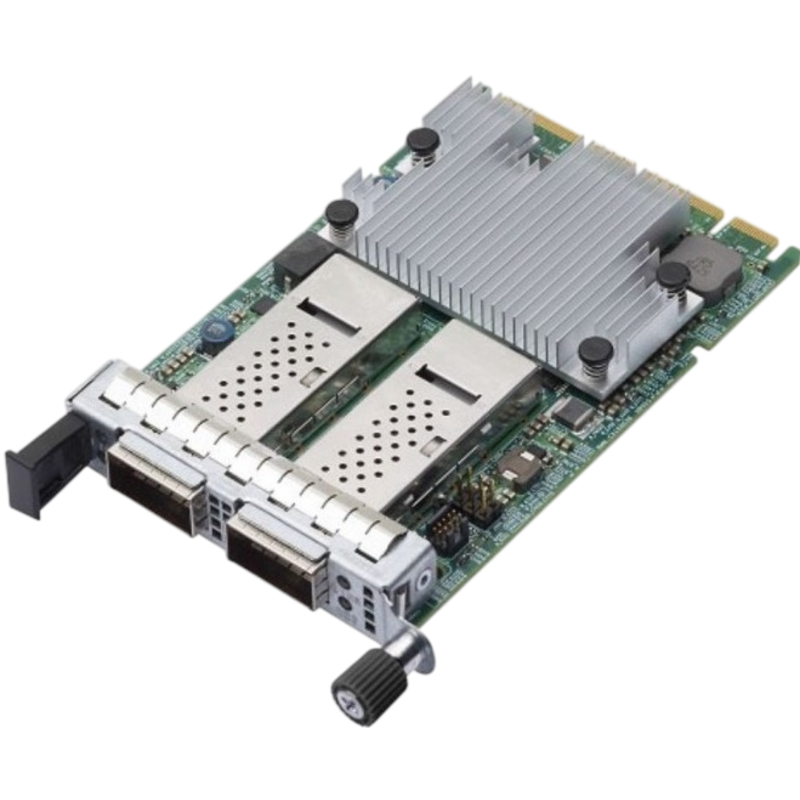 Сетевая карта Broadcom BCM957508-N2100G, OCP 3.0, 2 порта QSFP56 100 Гбит/с, PCIe 4.0 x16 BCM957508-N2100G