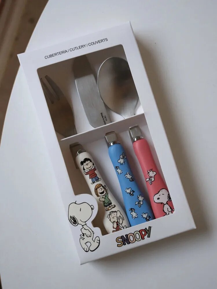ZARA HOME Набор столовых приборов mickey mouse 3 предм. лазурный, розовый