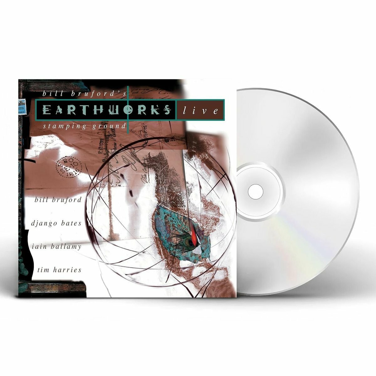 Музыка CD Bill Bruford's Earthworks - Stamping Ground (CD, Album, Reissue, 2019)