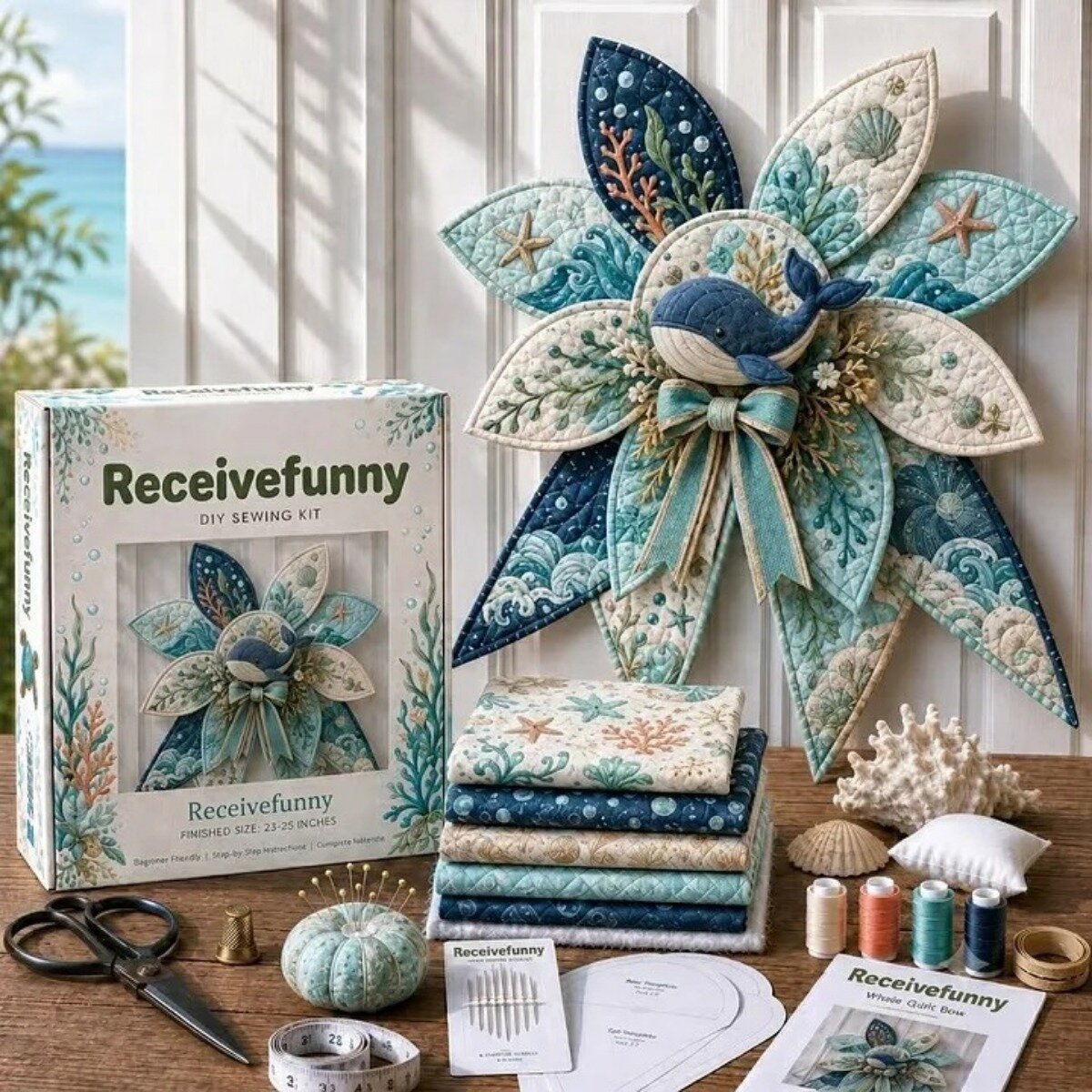 Трансграничный творческий новый Oversized Quilted Bow Sewing Set Animal лоскутный костюм DIY