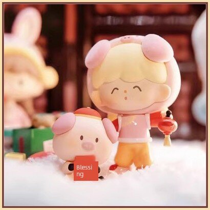 Серия Apple Village: 1 фигурка с темой Чжу Ши Шунь Ли, официальная коллекция на Новый год