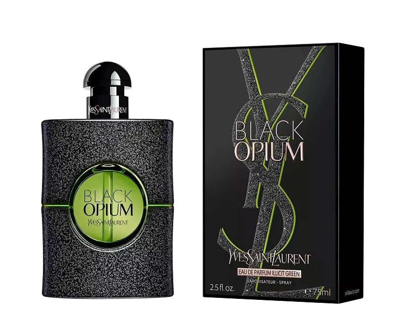 Пробник парфюма Yves Saint Laurent Black Opium Illicit Green 1.2 / Парфюмерная вода Ив Сен Лоран Блек Опиум Иллисит Грин миниатюра
