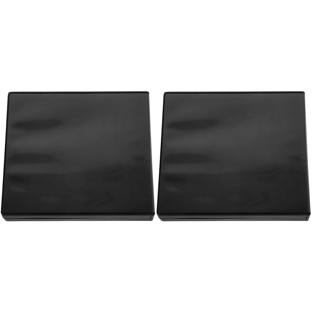 Чехол для CD и DVD дисков на 2 штуки, компактный размер 15.00x14.00x2.50 см, прочный материал