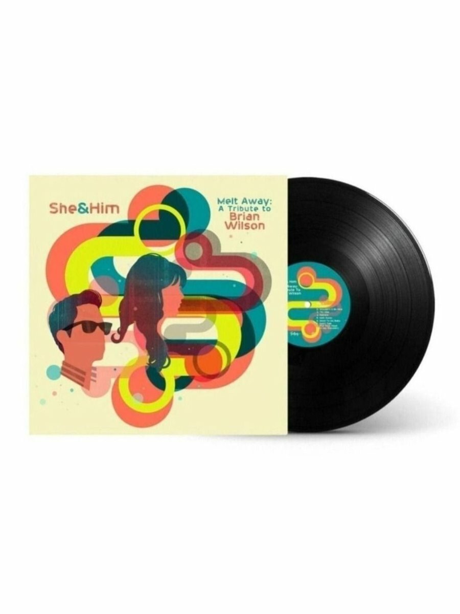 Виниловая Пластинка She & Him - Melt Away: A Tribute To Brian Wilson Пластинки, LP, Album, Black, Still Sealed