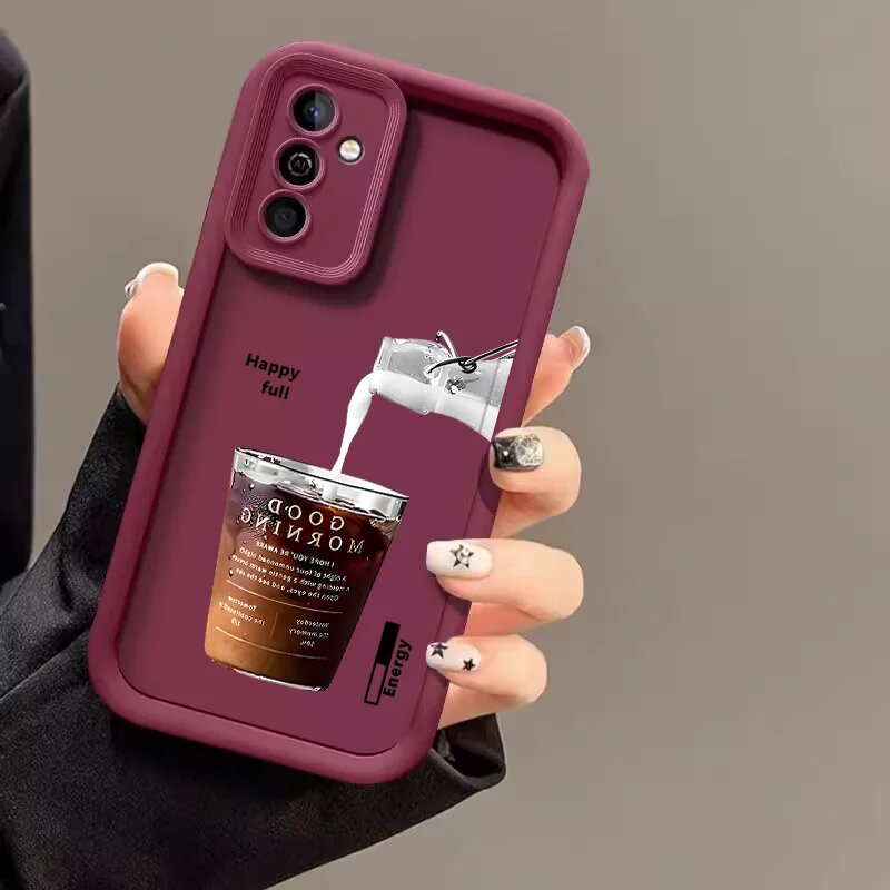 Чехол для телефона Funny Iced Coffee для Samsung Galaxy S25 S24 S23 JGJHCX126J8, For Samsung A16 5G