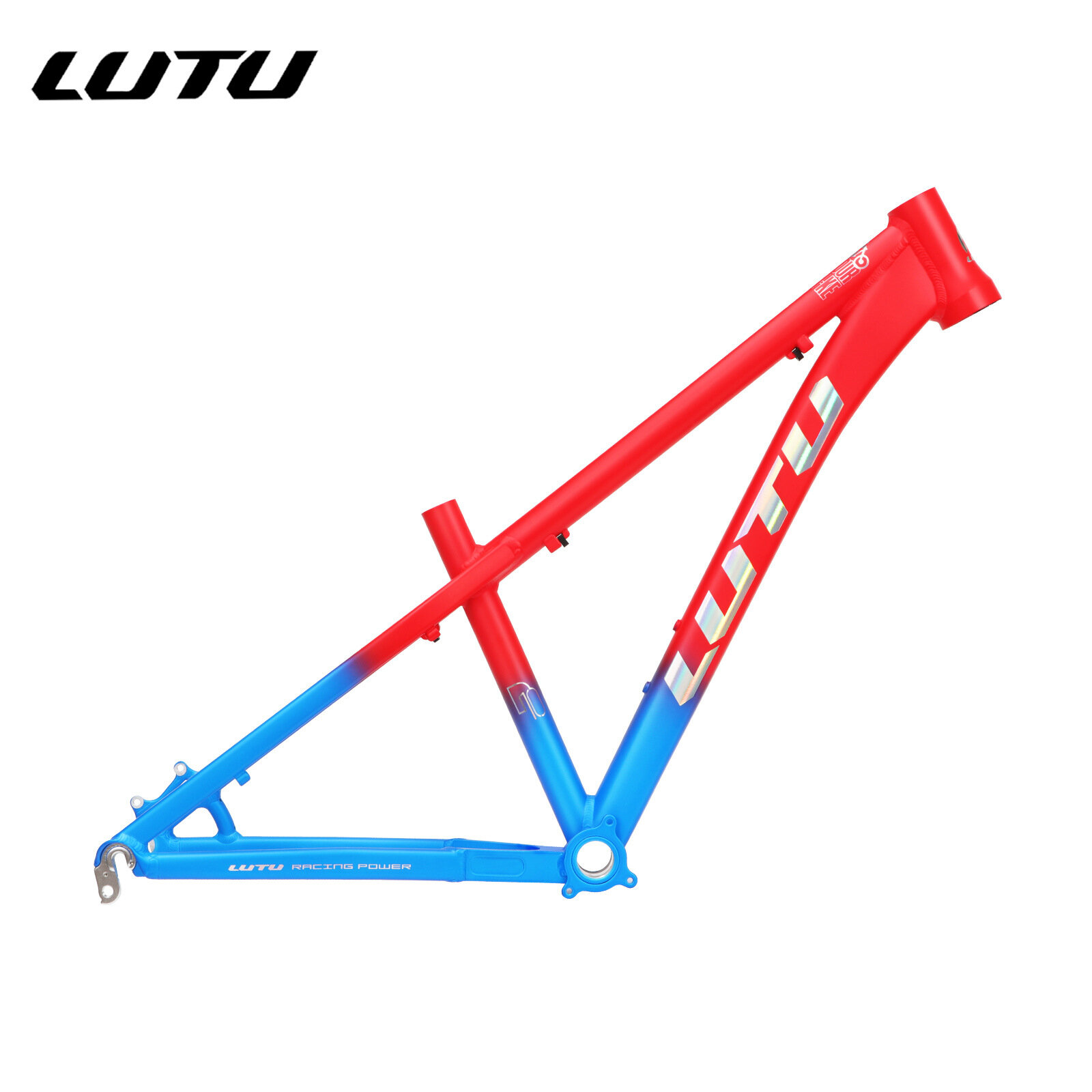 Велосипед LUTU Mountain Bike AM Hardtail, рама для грунтовых склонов, скоростного спуска, лесных троп, 26/27,5-дюймовые диски с быстросъемными дисковыми тормозами, рама из алюминиевого сплава