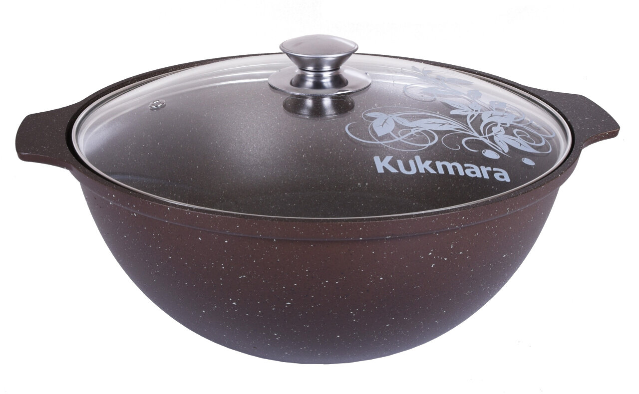 Казан KUKMARA кмк37а, крышка стекло
