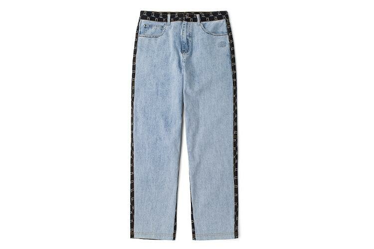 Джинсы трубы Straight Fit Jeans 