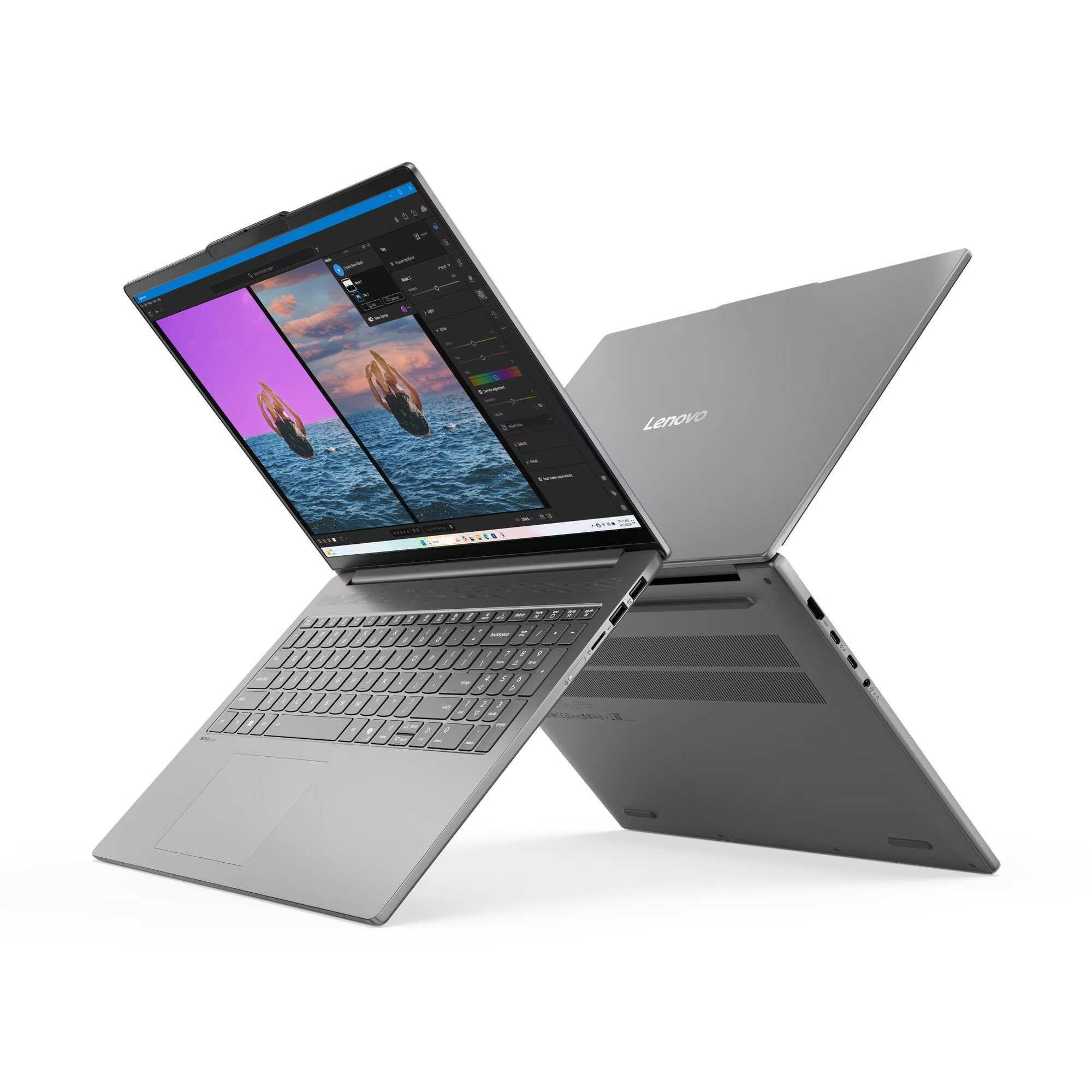 Ноутбук Lenovo IdeaPad Slim 5 16AHP10 (83HW000CRK) серый, 16" AMD Ryzen 7 8845HS, 16ГБ DDR5, SSD 512ГБ, без системы
