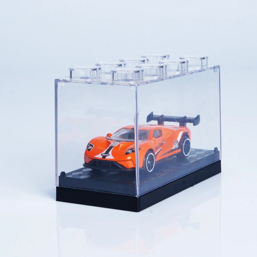 Оранжевая Модель Суперкара В Масштабе 1:64, Литой Металлический Корпус С Изысканными Деталями Интерьера