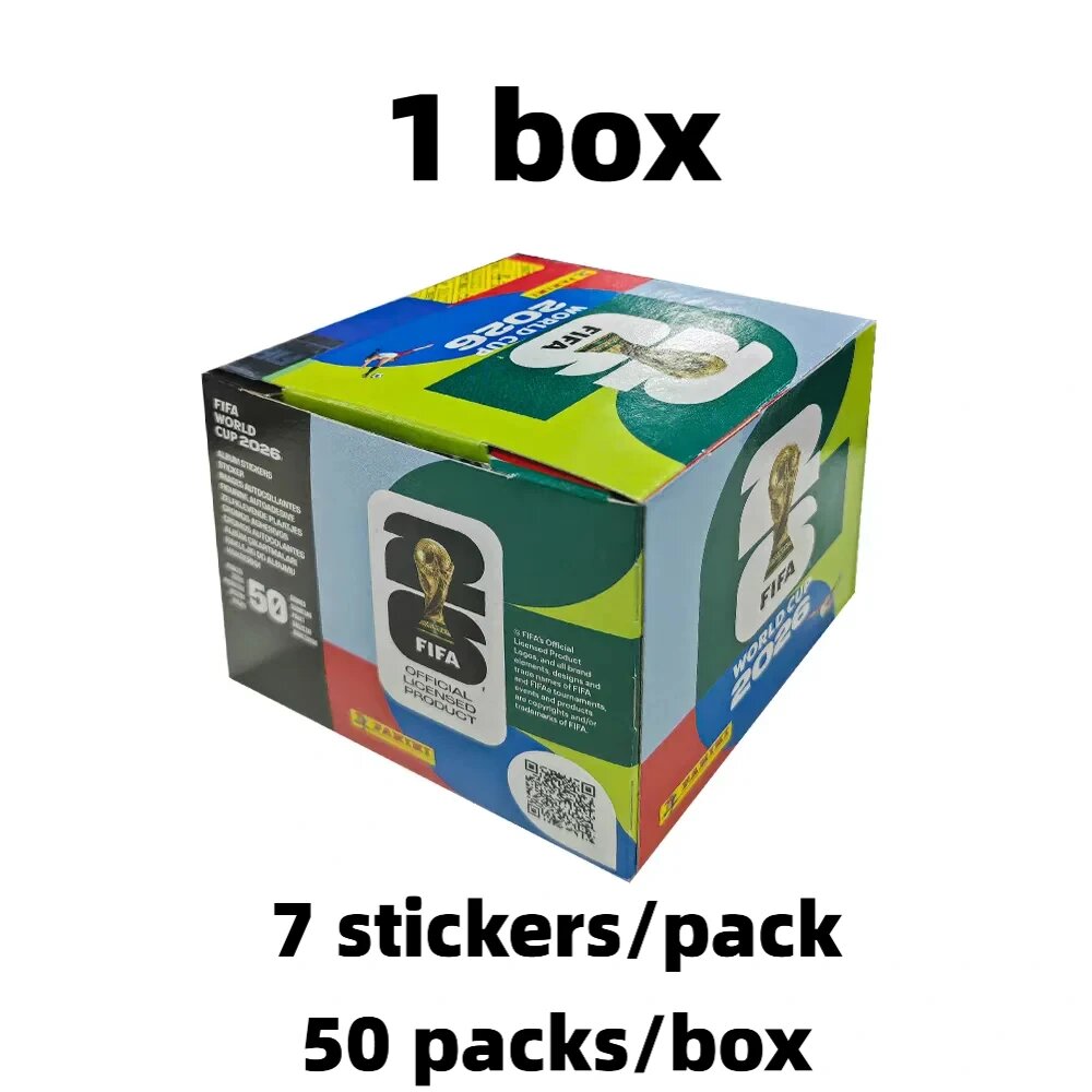 Коллекционный альбом Panini FIFA 2026 World Cup sticker 1box(50packs