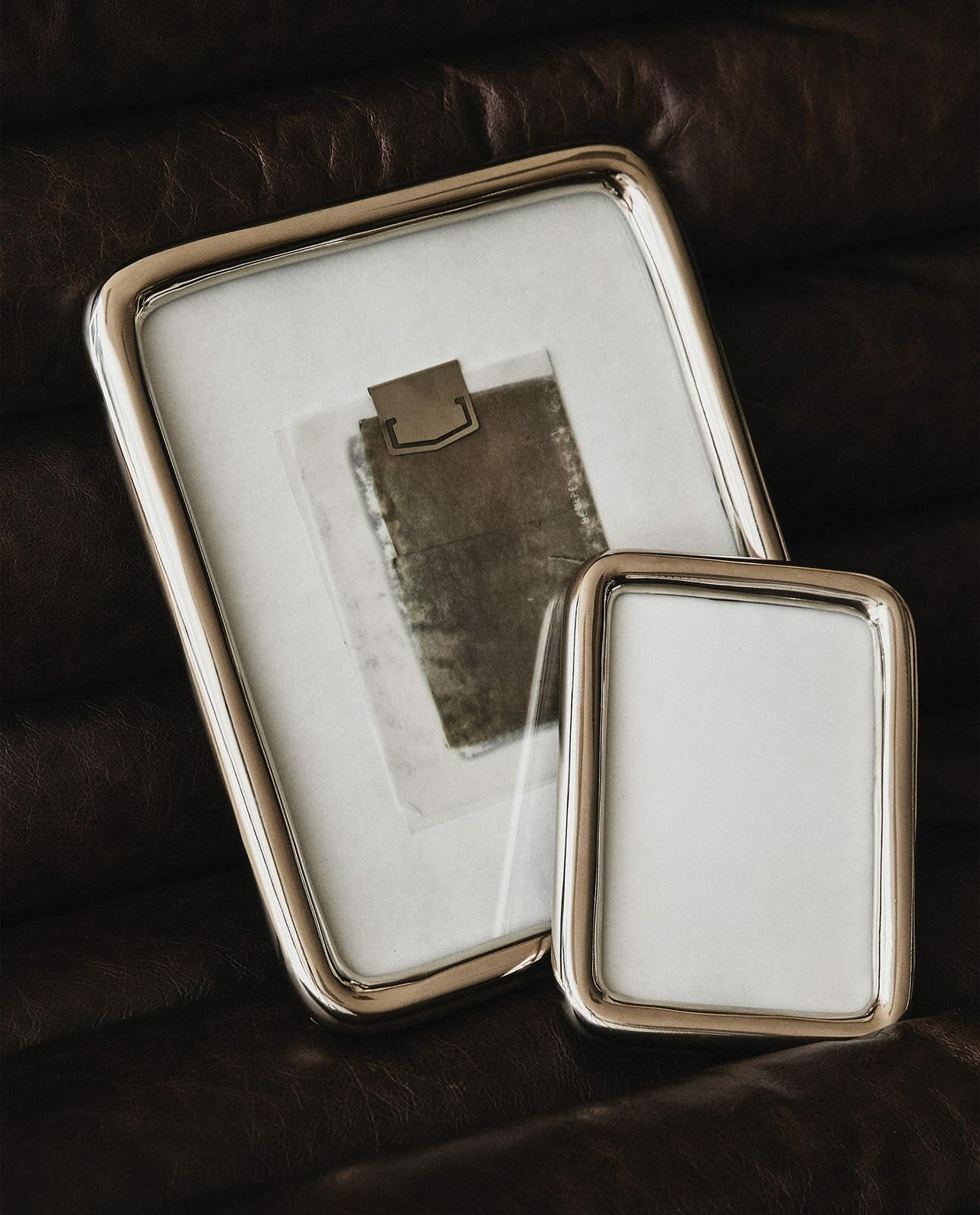 Фоторамка ZARA HOME, серебристый, 17x12x1 см 6350/045/808-2