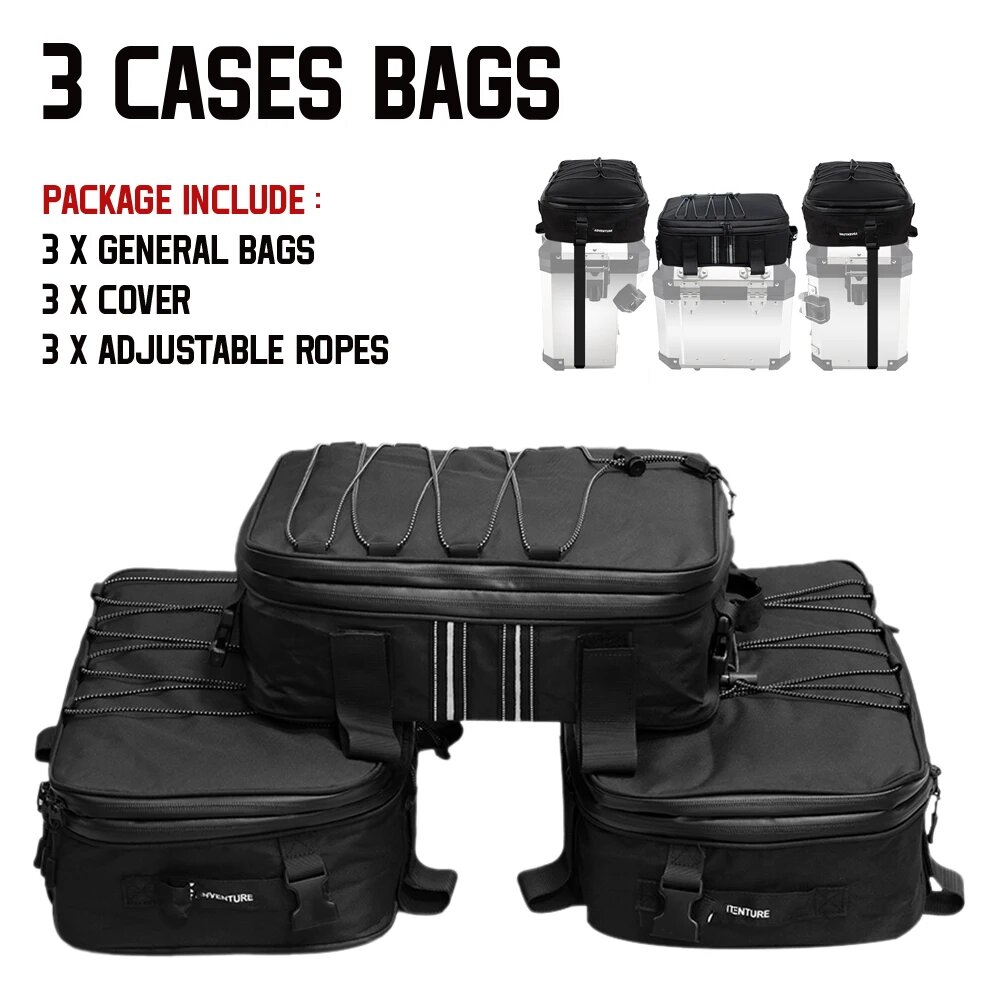3 мото сумки для багажа Top Box Panniers