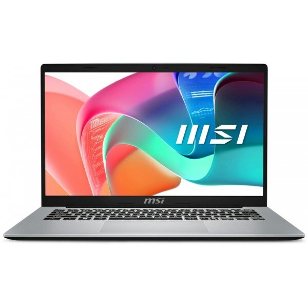 Ноутбук MSI Modern 14 F1MG-815XRU, 14", IPS, Intel Core 7 150U 1.8ГГц, 10-ядерный, 16ГБ DDR4, 512ГБ SSD, Intel Graphics, FreeDOS, серебристый (9s7-14s113-815)