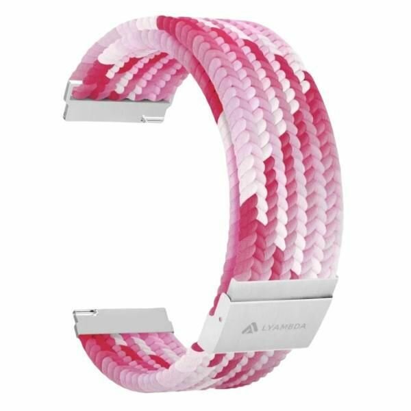 Ремешок LYAMBDA 22 mm PLEIONE DSN-13-22-PK Pink/белый